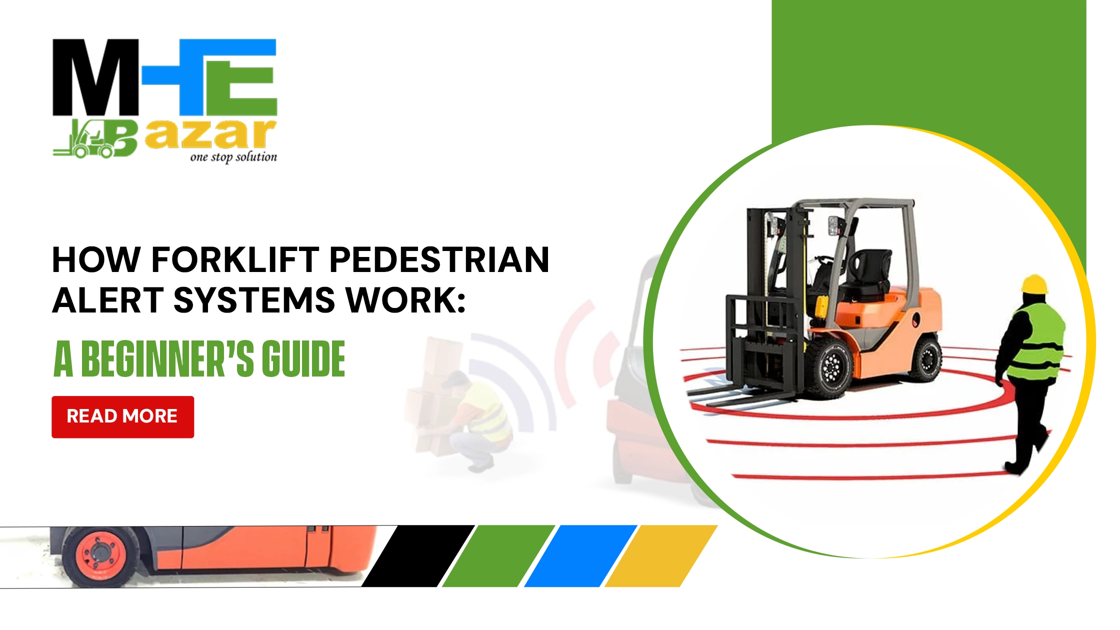 How Forklift Pedestrian Alert Systems Work for Safety